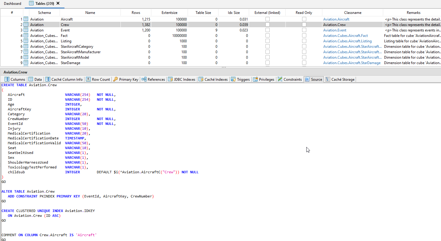 Table Viewer - a powerful tool for InterSystems IRIS and Caché